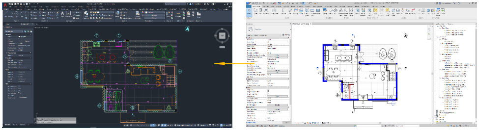 ייצוא שרטוט מרוויט לאוטוקד - TeamCAD