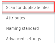 סריקת שמות קבצים כפולים ב-ACC - TeamCAD