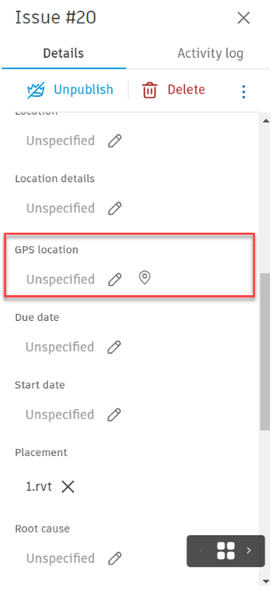 הוספת קואורדינטות ל-ISSUES במערכת ה-ACC - TeamCAD
