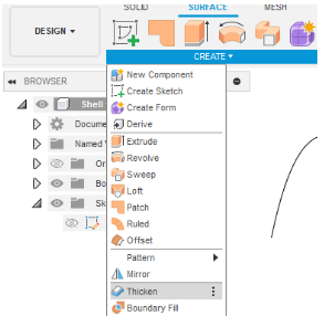 Shell Vs. Thicken - TeamCAD