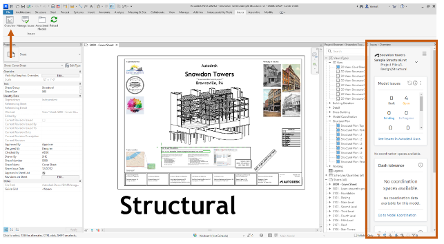 צפייה בהערות מענן ACC - TeamCAD