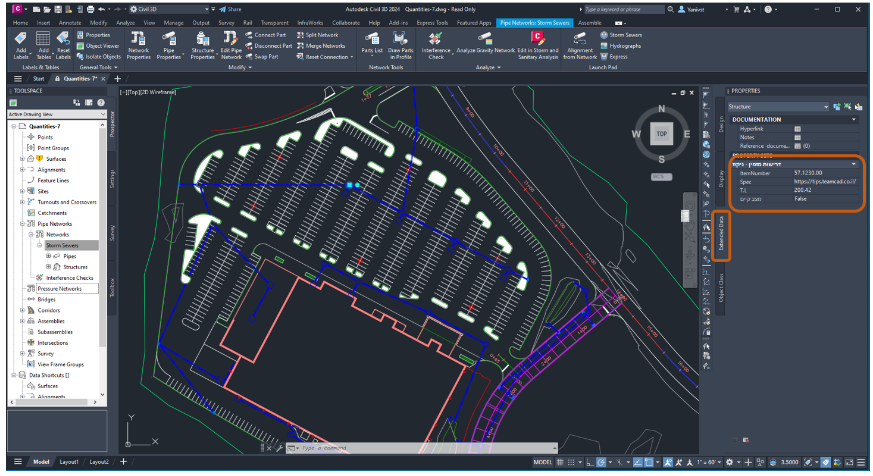 הוספת פרמטרים לאובייקטים במודל - TeamCAD